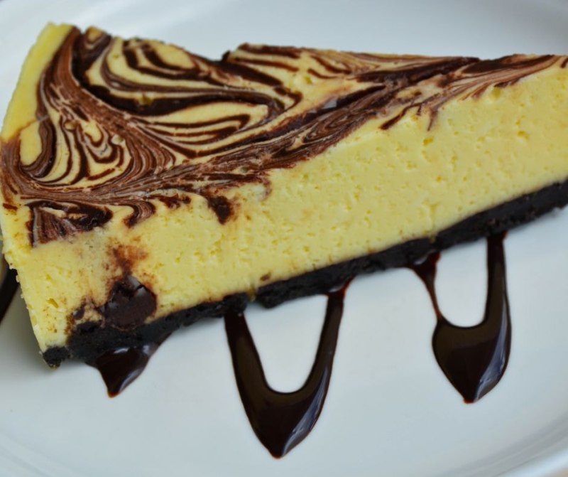Chocolate Marble Cheesecake: A Nutritional Decadent Dessert