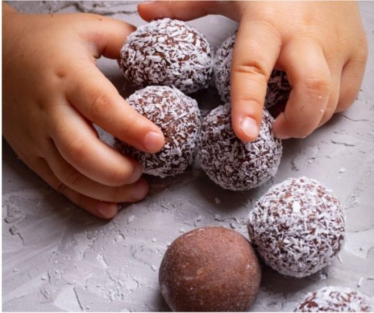 Fudgy Cocoa Balls
