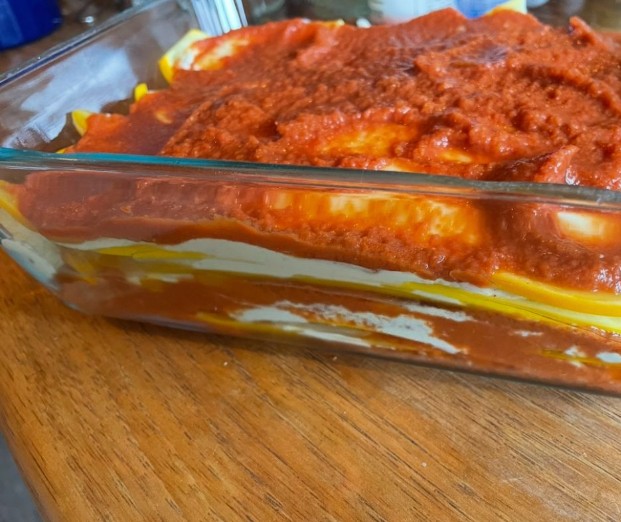 Raw Vegan Zucchini Lasagna